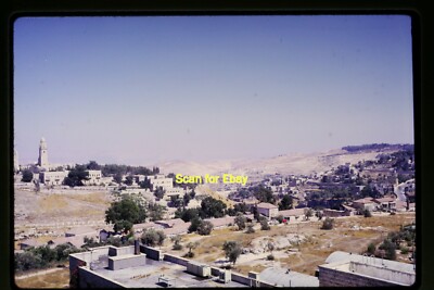 View over Jerusalem, Israel in 1962, Original Slide aa 5-28b | eBay