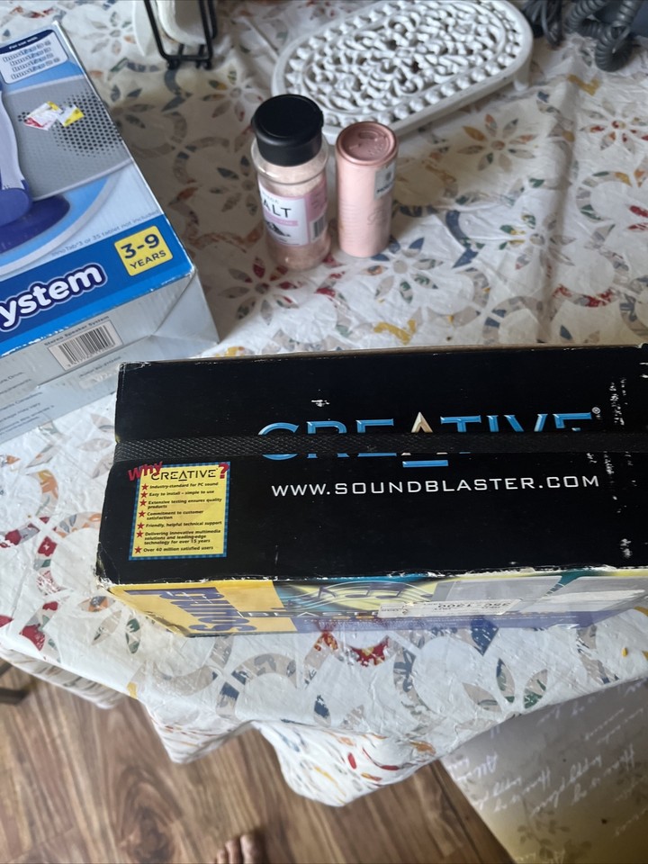 1997 Creative SBS10 Sound Blaster Speakers Vintage Gaming PC External ...