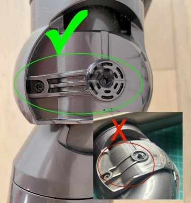 Snapped wheel head axle repair for Dyson V11 V15 SV14 SV15 SV16 SV22 ...