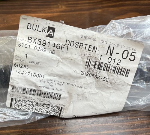 Genuine Mopar Fascia Support Bracket Rear Left 57010289AD Charger #12 ...