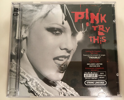 PINK: TRY THIS [DUAL CD] Includes Limited Edition DVD. 828765461924 | eBay