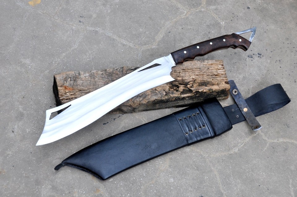 16 inches Blade Large Machete-Handmade, Hunting, camping, Tactical ...
