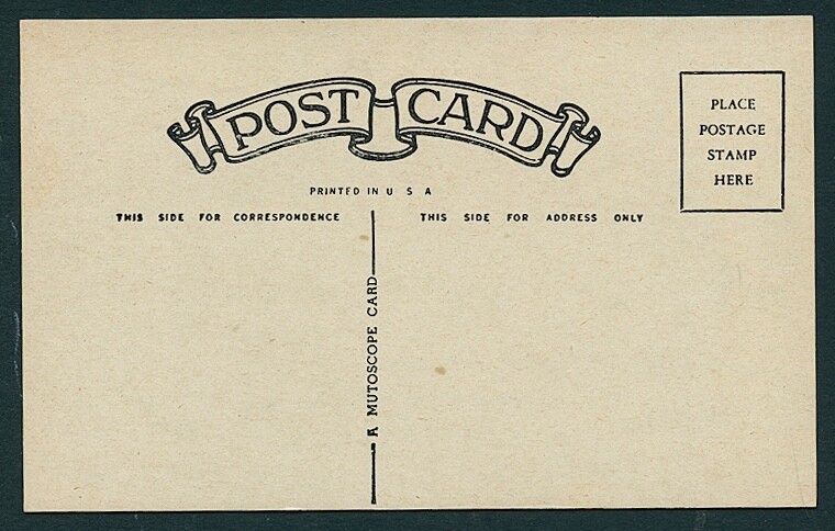 American 1940s MUTOSCOPE Card ZOE MOZERT Lingerie Pin-Up Postcard Back ...