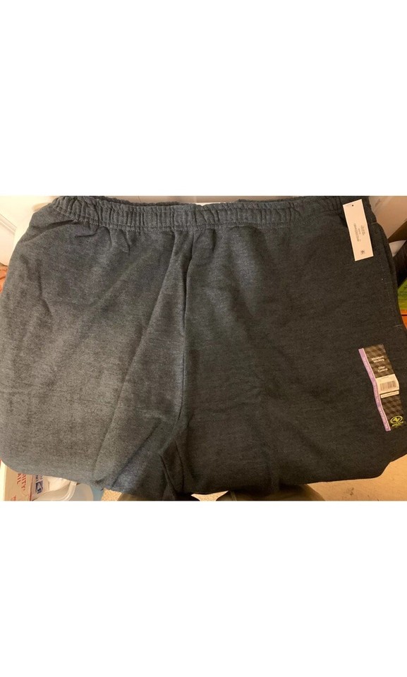 Athletic Works Sweat Pants Mens Sz 2XL Fleece Moisture Wicking Odor ...