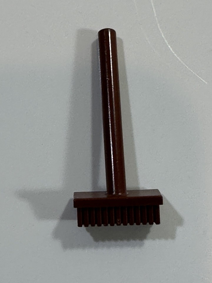 AWESOME Lego brown push broom - Brown New | eBay