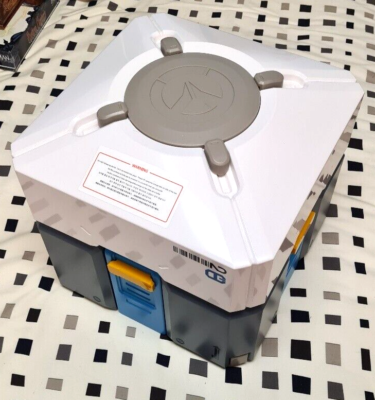 2017 Blizzard Employee Holiday Gift Exclusive Overwatch Loot Box Drink ...