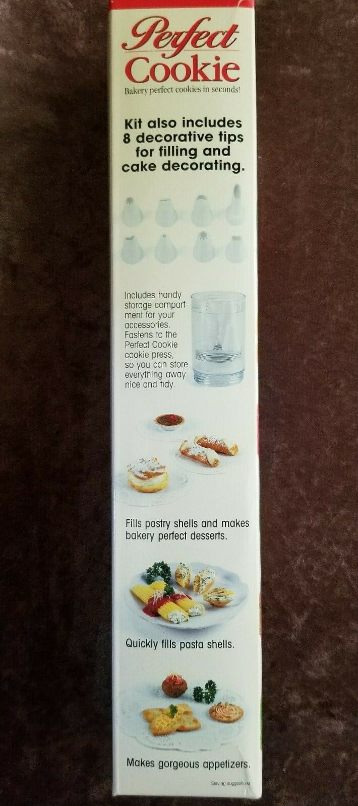 Cookie Press With 12 Design Discs as Seen on TV 100 Complete Recipes ...