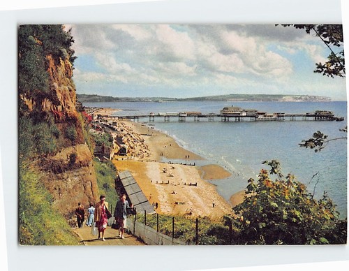 Postcard Appley Steps Shanklin England | eBay