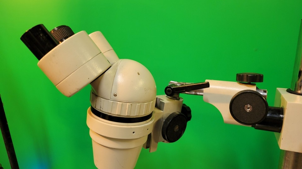 Olympus SZ Stereo Zoom 7-40 Microscope Head with 20" Heavy Duty Boom ...