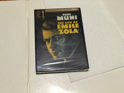 THE LIFE OF EMILE ZOLA (DVD, 1937/2005, Special Edition) Paul Muni ...