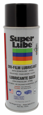 12 PAK Super Lube 11 oz. Dri-Film Lubricant. It is a self cleaning ...