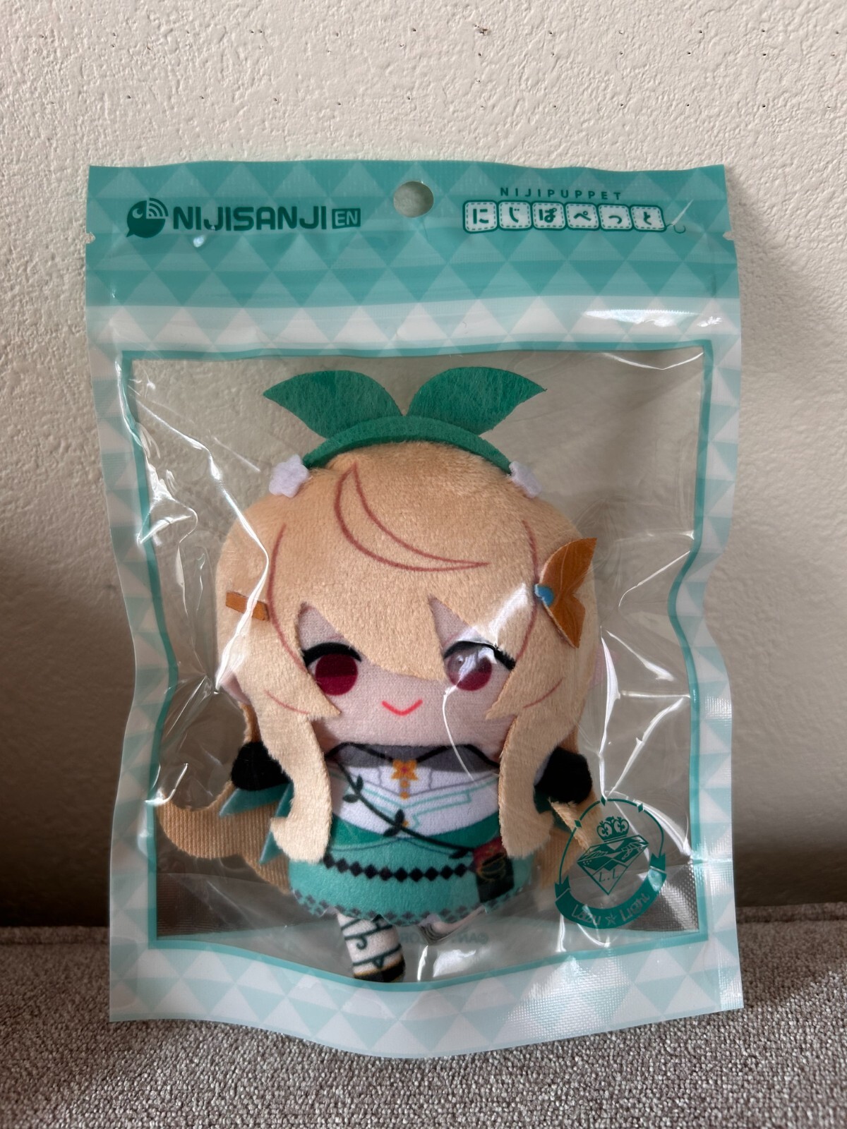 Nijisanji EN Pomu Rainpuff Niji Puppet Plush JAPAN | eBay