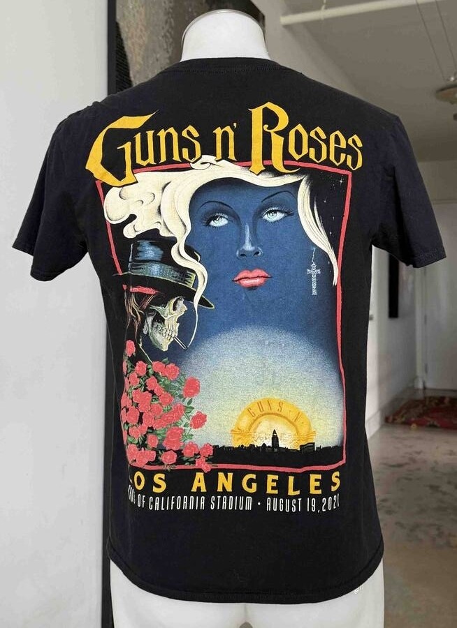 2021 RARE GUNS N ROSES AUTHENTIC Official Concert Tou… - Gem