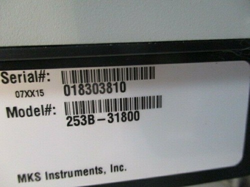 MKS 253B-31800 Throttling Valve, Type 253B, 452790 | eBay UK