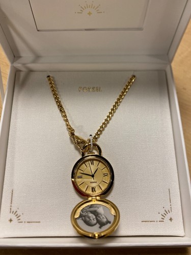 fossil locket watch vintage | eBay