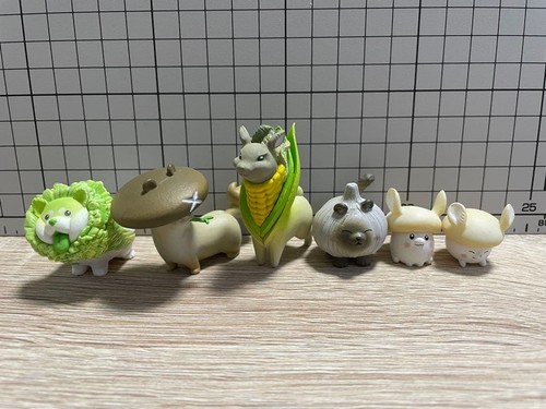 Vegetable Fairy Figure Capsule Toy Gacha Complete Set Good Condition | eBay