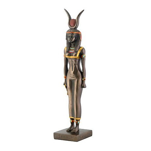 Hand painted Bronze Isis Figurine, 8.5"H souvenir/collectible | eBay