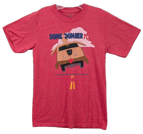 Vintage Dumb And Dumber To T-shirt Mens XL Red Graphic Logo Mutt Cutt ...