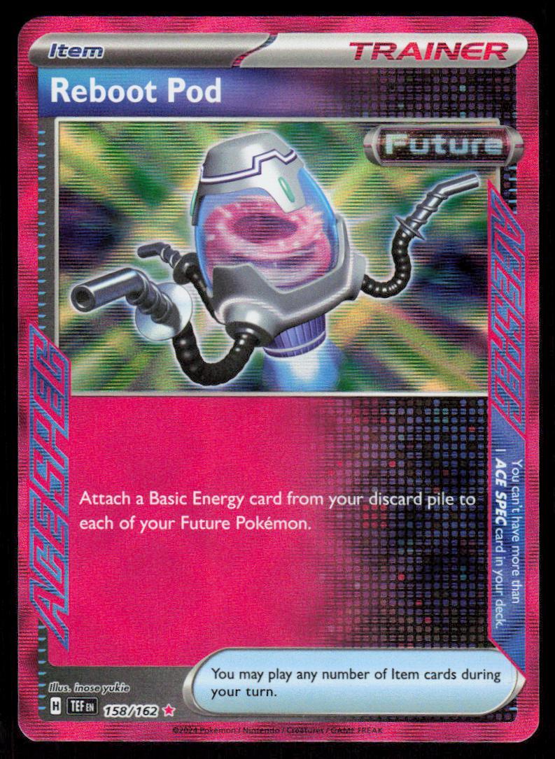 Reboot Pod 158/162 Ultra Rare Pokemon Temporal Forces NM | eBay