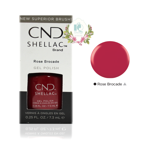 CND Shellac UV Gel Polish 0.25 oz NIB Rose Brocade | eBay