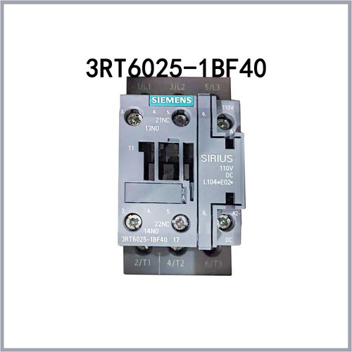1PCS 3RT60251BF40 Brand new contactor 3RT6025-1BF40 DC110V Fast ...