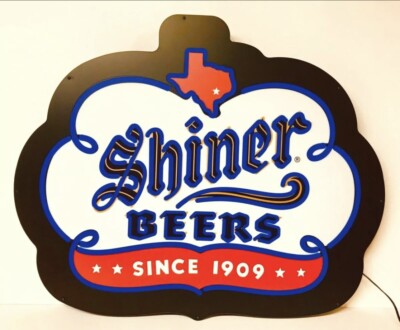 Shiner Beer Cotton Ball Dimmable LED Sign - 26” x 22” | eBay