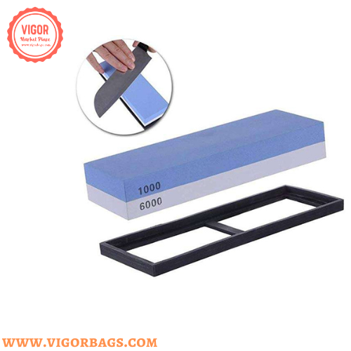 Pizza Cutter Rocker with Wooden Handles & Japanese Whetstone Knife ...