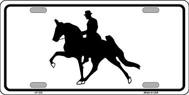 Horse With Rider Metal Novelty License Plate Tag LP352 | eBay