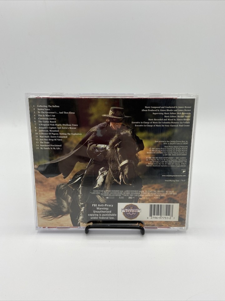 The Legend of Zorro [Original Motion Picture Soundtrack] by James ...