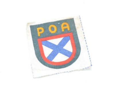 WW2 German Russian POA Volunteer (Russian) Sleeve Shield - German ...