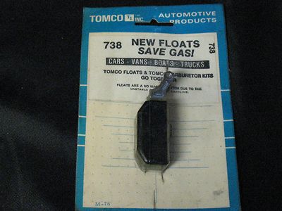 NOS Tomco Carburetor Float 738 | eBay