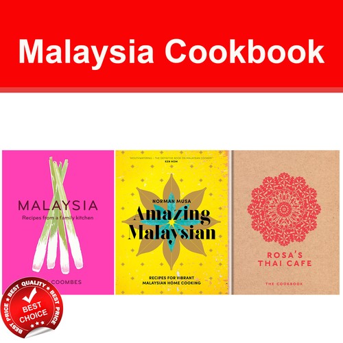Malaysia Cook book, Amazing Malaysian Recipes, Rosa's Thai Cafe books ...