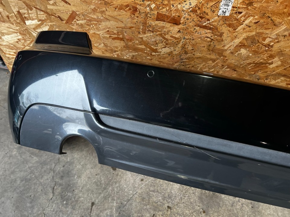 BMW E92 E93 REAR BUMPER COVER /W PDC M-SPORT ASSEMBLY BLACK SAPPHIRE ...