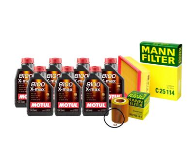 Motul + OEM Engine Oil Change Kit (0W40) (7 Liter) (X-MAX 8100) | eBay
