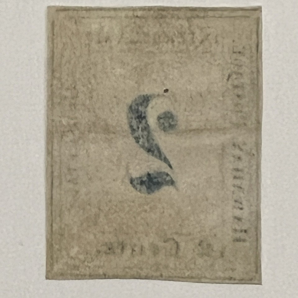 1864 IMPERF HAWAII MINT 2C STAMP #24 INTER ISLAND HAWAIIAN POSSIBLE ...