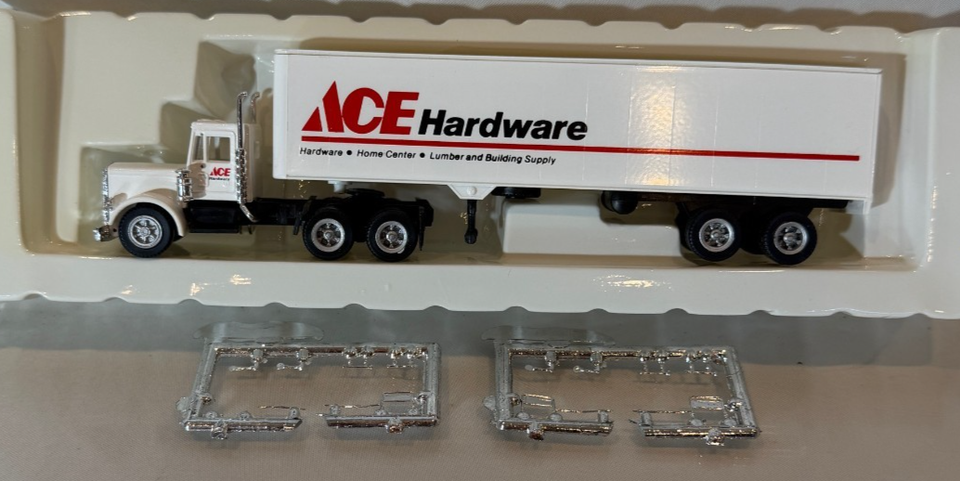 🚂ACE HARDWARE SEMI TRAILER-HO=1/87 40' built RTR CON-COR.LAYOUT🚂 | eBay