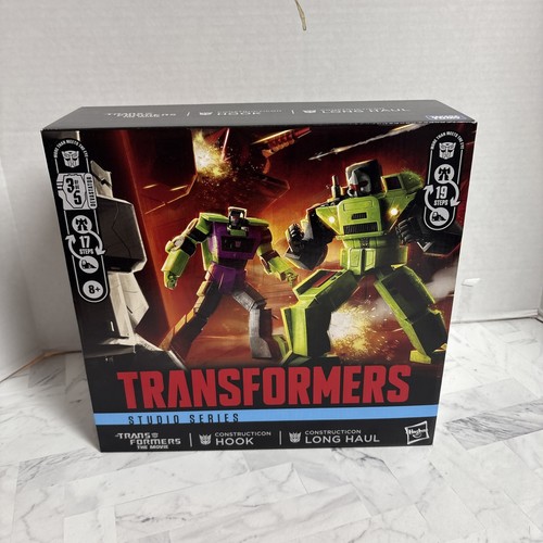 Transformers Studio Series 86 Constructicon Hook & Long Haul 2-Pack ...