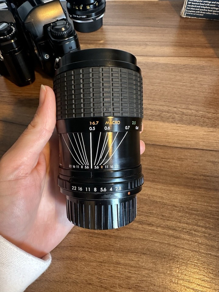 Vintage 35mm Cameras & Lens Job Lot For Parts Sigma Tamron Minolta ...