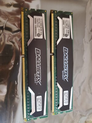 Crucial 2x4GB UDIMM 1600 MHz PC3-12800 DDR3 SDRAM Memory ...