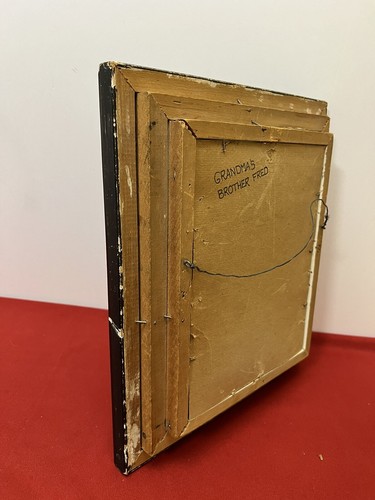 Pair Of Antique Deep Well Frames W Glass & Matts 14”x12.25” - Set of 2 ...