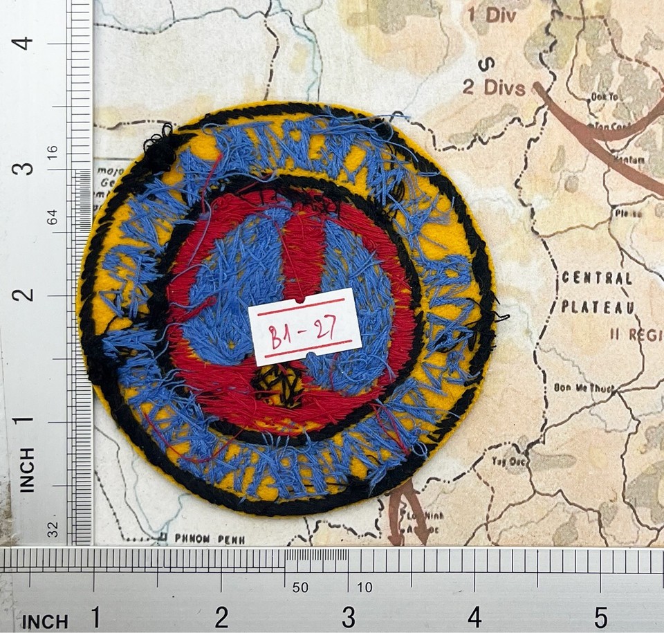 hand sewn Vietnam CIA Air America Laos the secret war patch ...