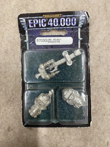 EPIC 40K ORK MEKBOY SPEEDSTAS Blister Armageddon Titanicus 1997 | eBay