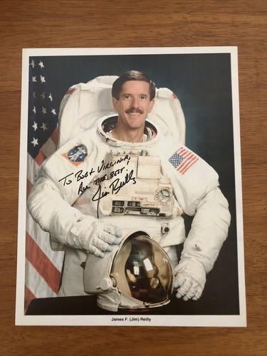 NASA James Reilly Hand Signed Autographed 8X10 Photo | eBay