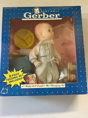 Vintage Gerber Baby Drink And Wet Feature. Very Clean Fake Food Baby ...
