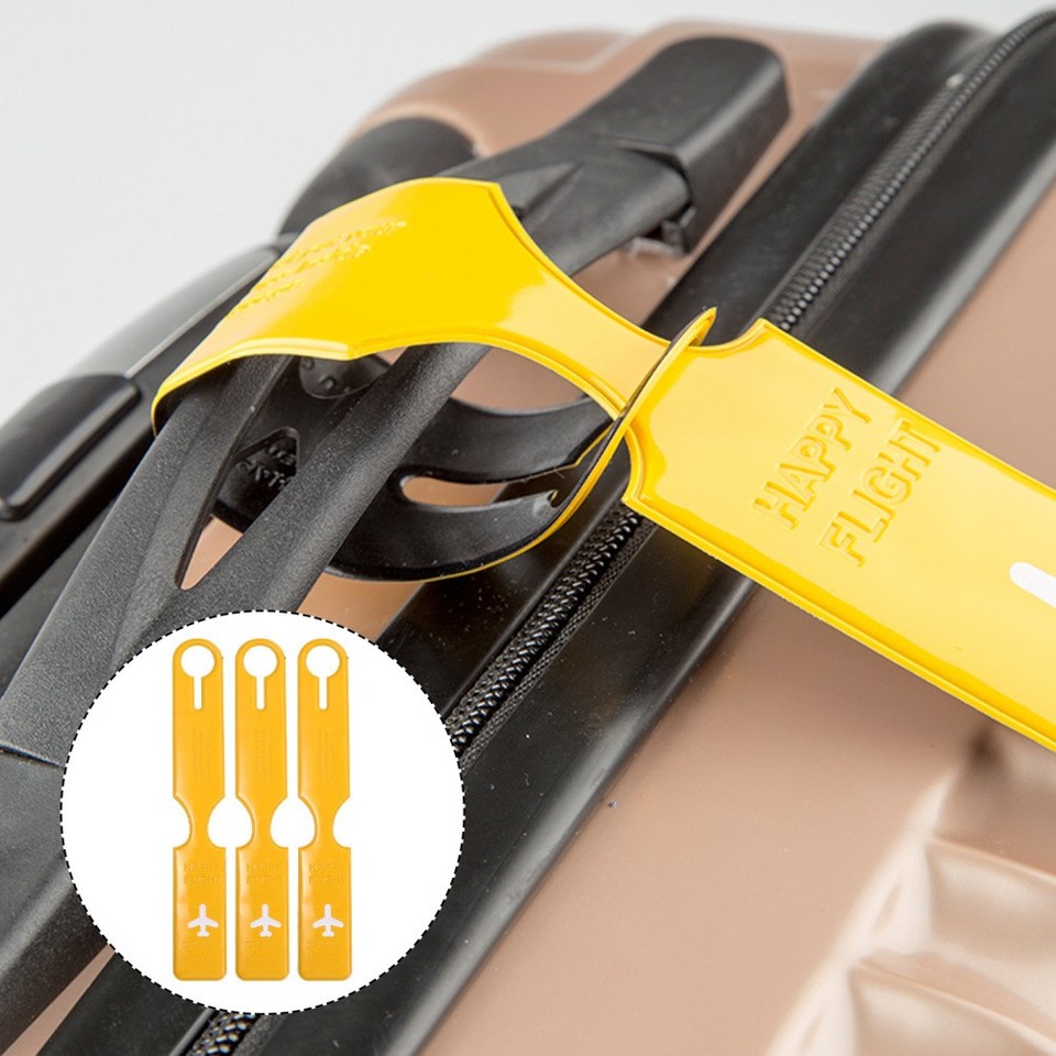 3pcs Luggage Tags Adorable Travel Bag Labels Baggage Tags Luggage ...