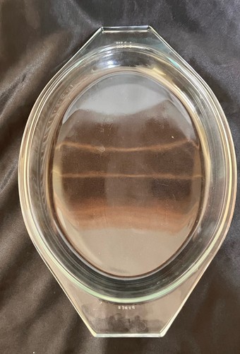 Vintage Pyrex 1.5 Qt Turquoise Oval Divided Casserole Dish Lid | eBay UK