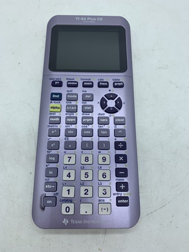 Texas instruments TI-84 Plus CE Python Grpahing Calculator Purple ...