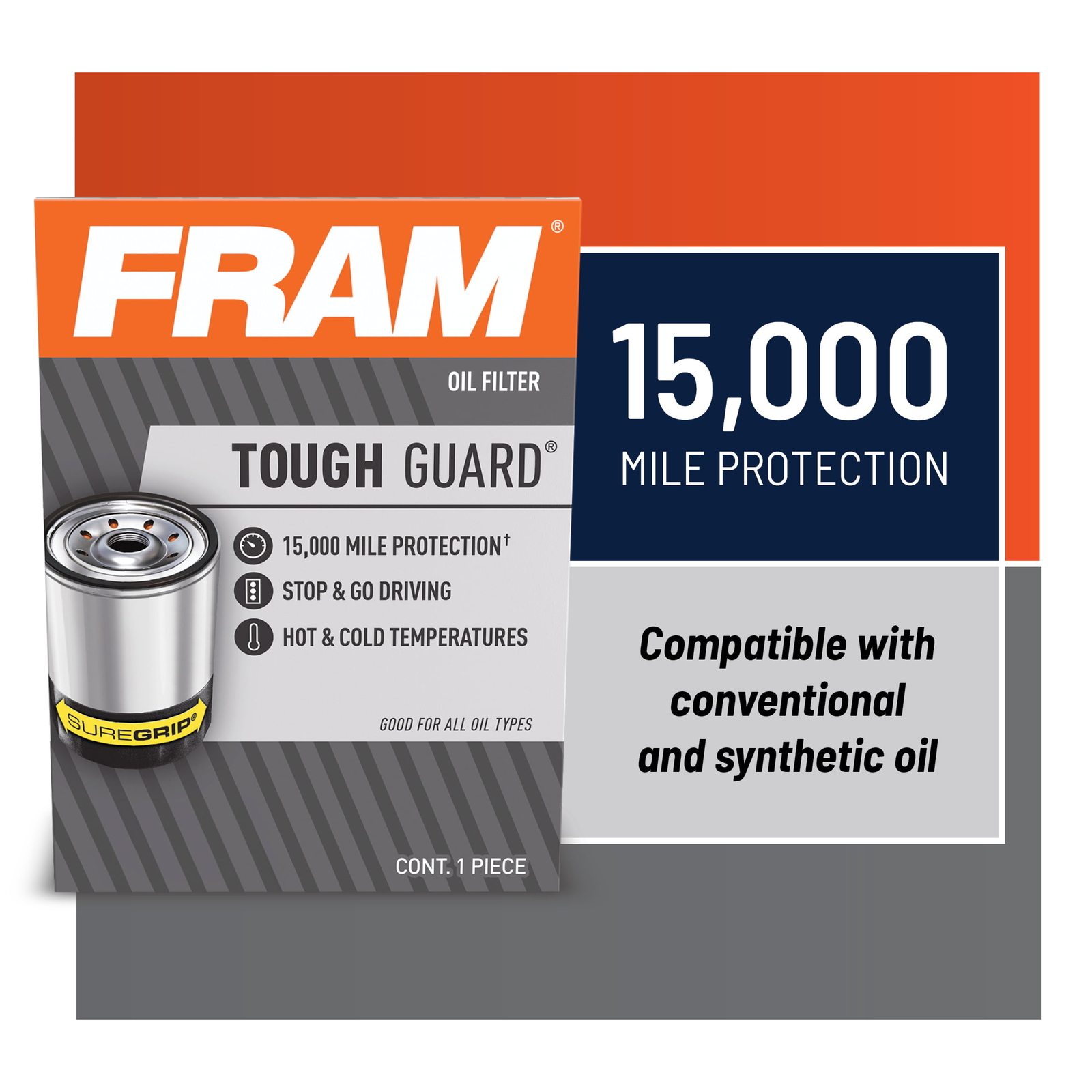 Fram TG16 - cross reference oil filters | oilfilter-crossreference.com