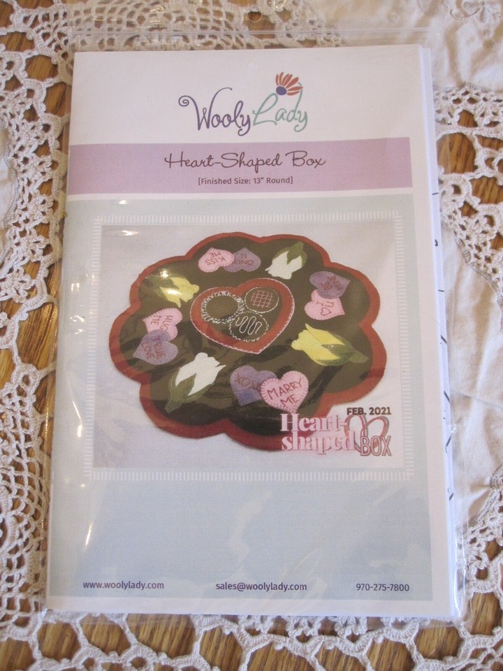 Lot of 5 WOOLY LADY Wool Felt Patterns New & Unused | eBay