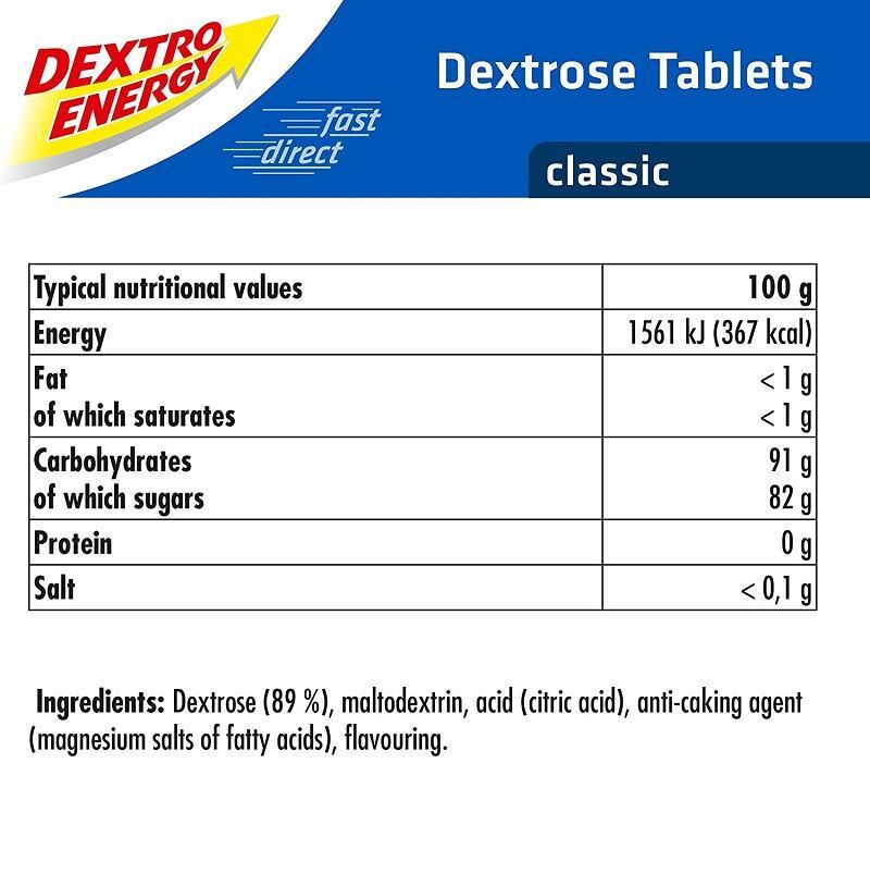 Dextro Classic Energy Tablets (76111587) for sale online | eBay